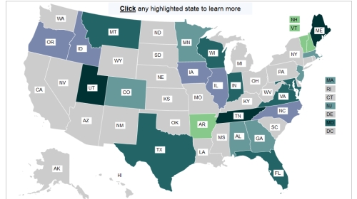 Interactive Map: Privacy in the States on Four Key Issues | American ...