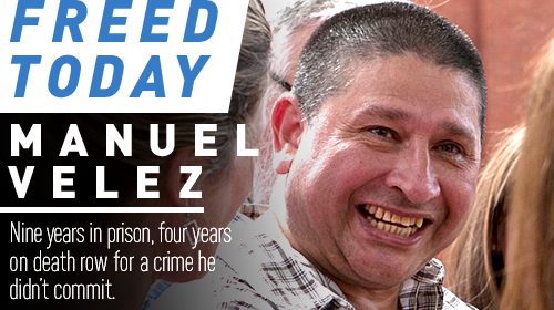 After 9 Years, Manuel Velez, an Innocent Man, is Free at Last | ACLU