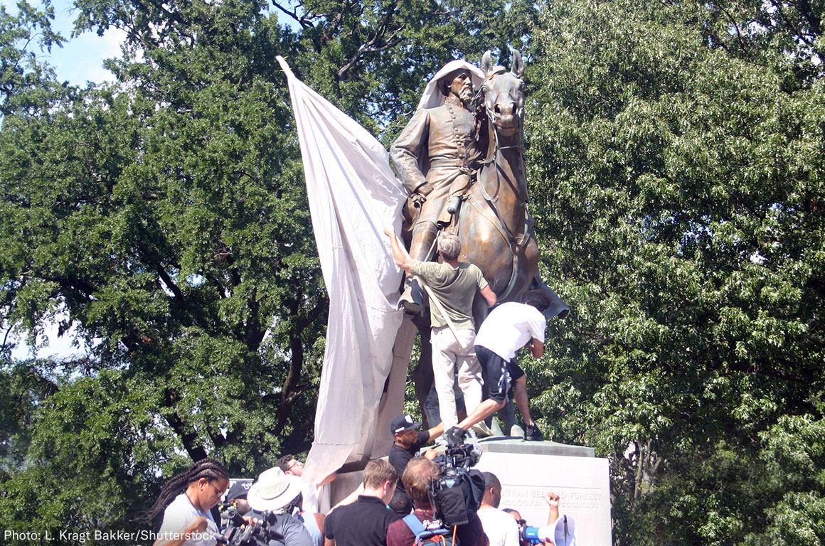 Returning Home to Memphis, Where Two Confederate Statues Are No More | ACLU