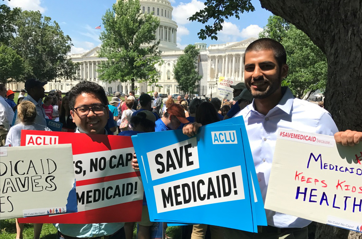 No Cuts. No Caps. No Way. We Must Save Medicaid. | ACLU