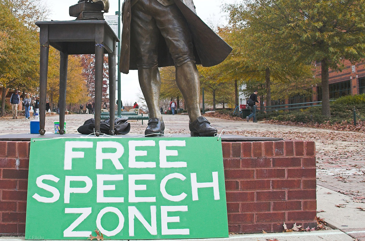 When Colleges Confine Free Speech to a ‘Zone,’ It Isn’t Free | ACLU