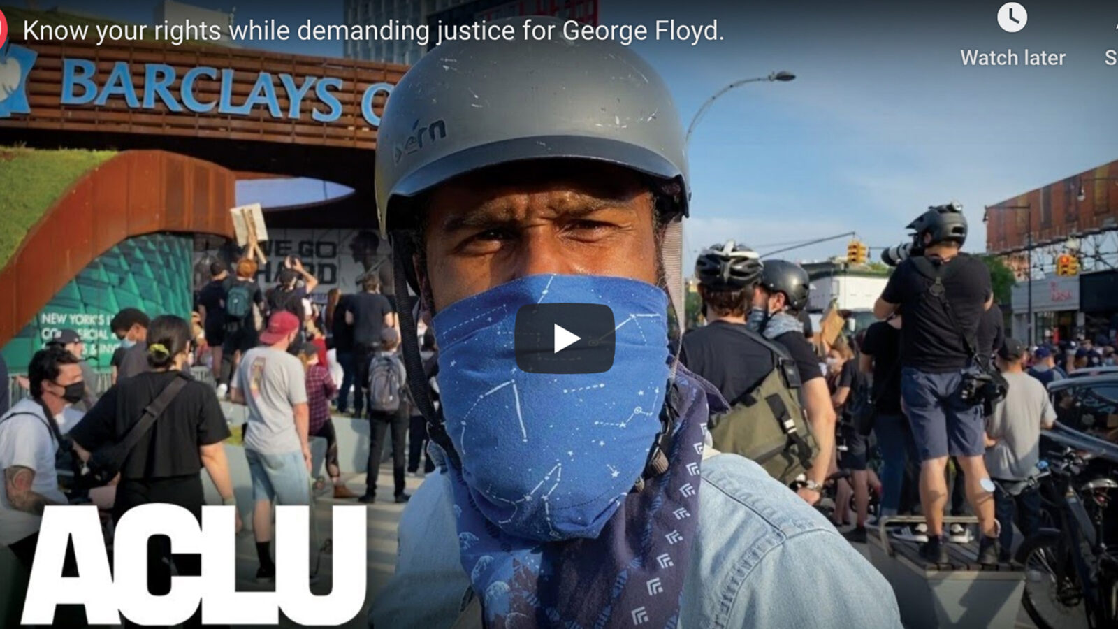 Know Your Rights While Protesting Police Brutality | ACLU