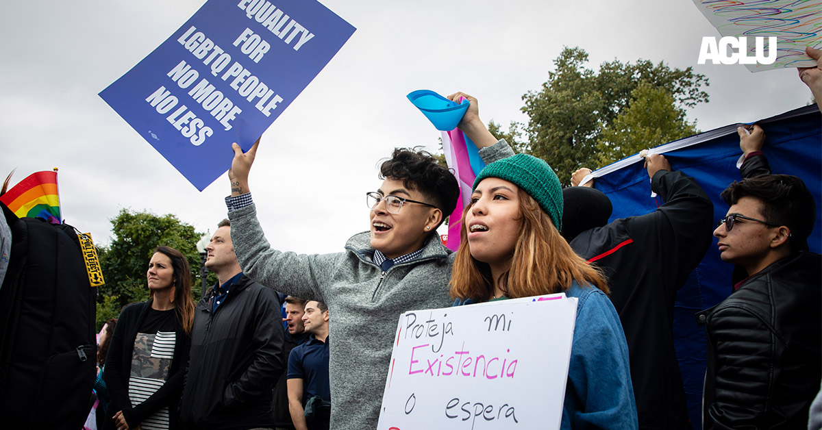 A Landmark Supreme Court Decision Affirms LGBTQ Rights | ACLU