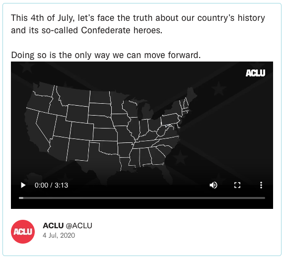 It's Time To Tell the Truth About the Confederacy and its Symbols | ACLU