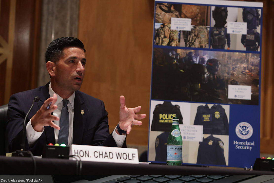 Chad Wolf’s Desperate Attempt to Rewrite History | ACLU