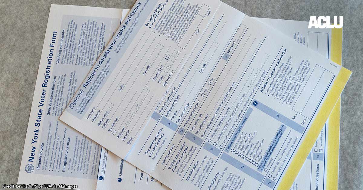 Nearly Three Million Voter Registration Applications Mailed to Low ...
