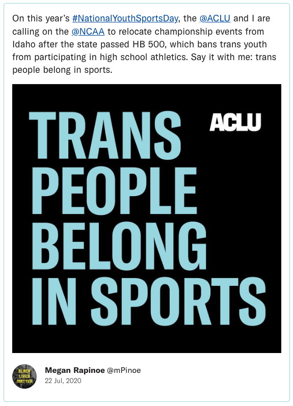 The Coordinated Attack on Trans Student Athletes | ACLU