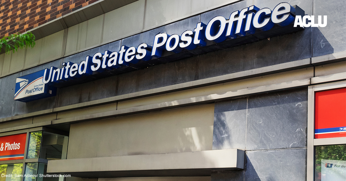 Your Friendly Neighborhood Bank: The Post Office | ACLU