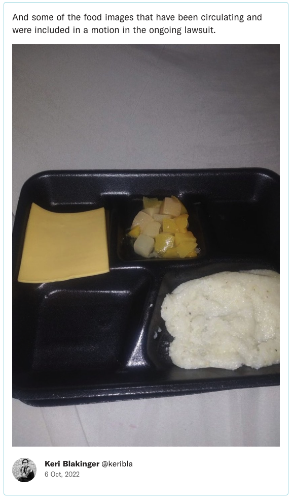 Two Cups of Broth and Rotting Sandwiches: The Reality of Mealtime in ...