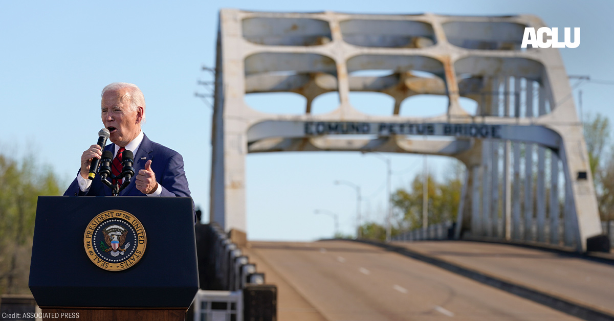 Biden Can Expand Voting Access Through His Executive Order | ACLU