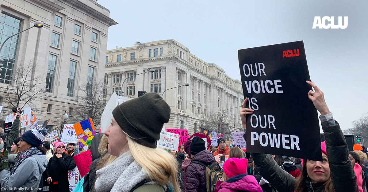 Abortion is Our Right, and We Won’t Be Silenced | ACLU