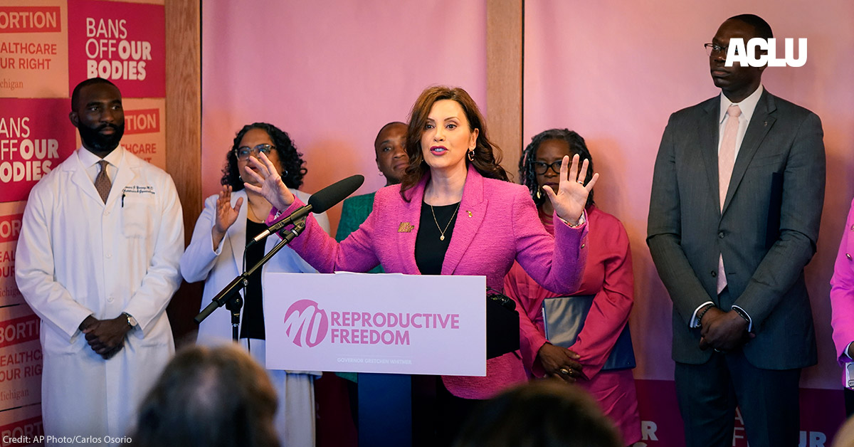 In Michigan, a Historic Victory for Abortion Rights | ACLU