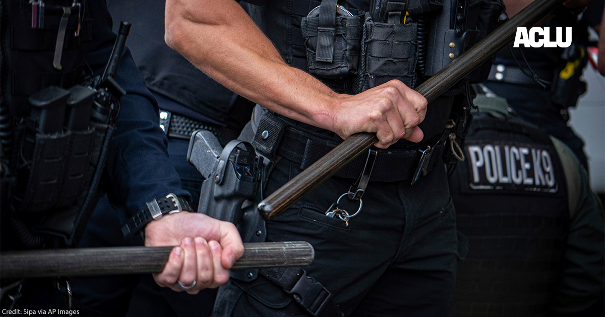 Taking Action to Stop Police Sexual Violence | ACLU